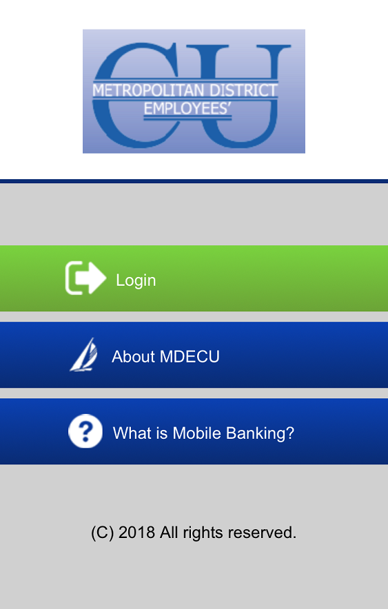 Online Banking - Metropolitan District ECU